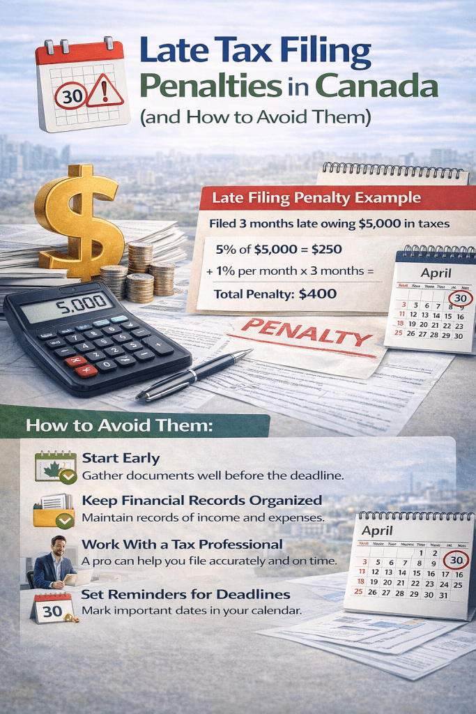 Late Tax Filing Penalties in Canada (and How to Avoid Them) – Taxwithease